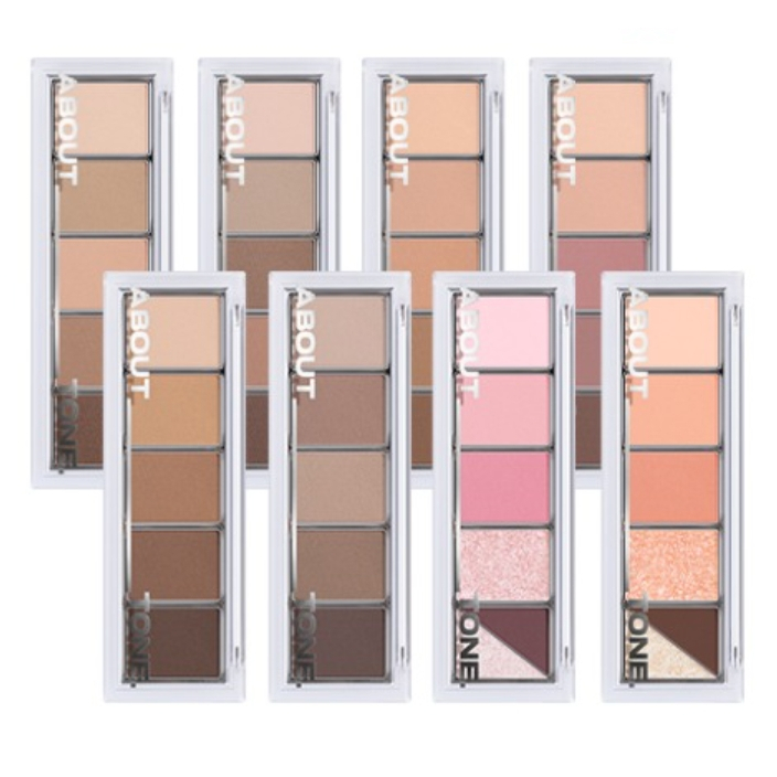 [ABOUT_TONE.] Return To Basic Shadow Palette 9g | Shopee Thailand