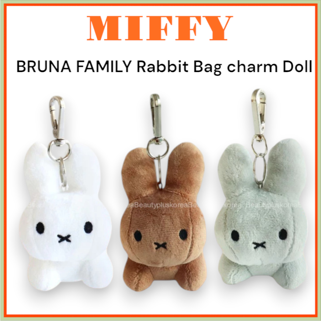 [MIFFY] Bruna FAMILY Rabbit Bag charm Doll | Shopee Thailand