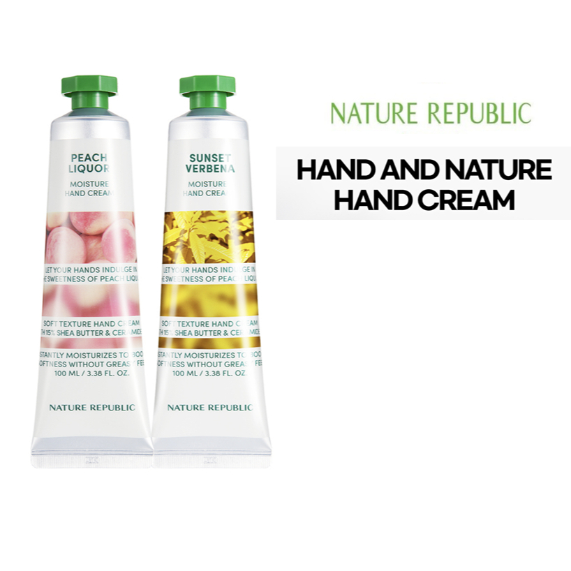 [Nature Republic] Hand and Nature Hand Cream 100ml | Shopee Thailand