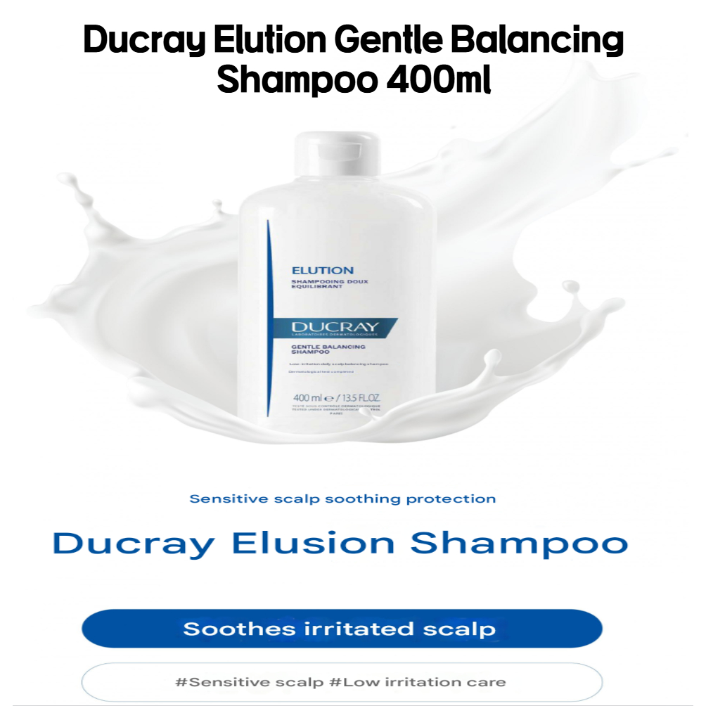 Ducray Evolution Gentle Balancing Shampoo 400ml | Shopee Thailand