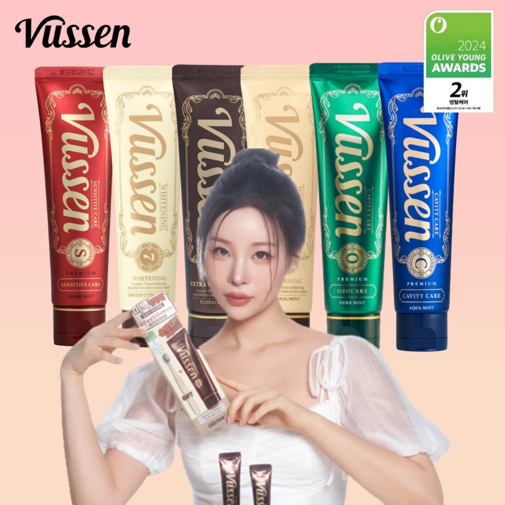 [Vussen] Whitening, Oral Care Toothpaste Series / ยาสีฟันไวท์เทนนิ่งดูแลช่องปากขายดี / OLIVE ...