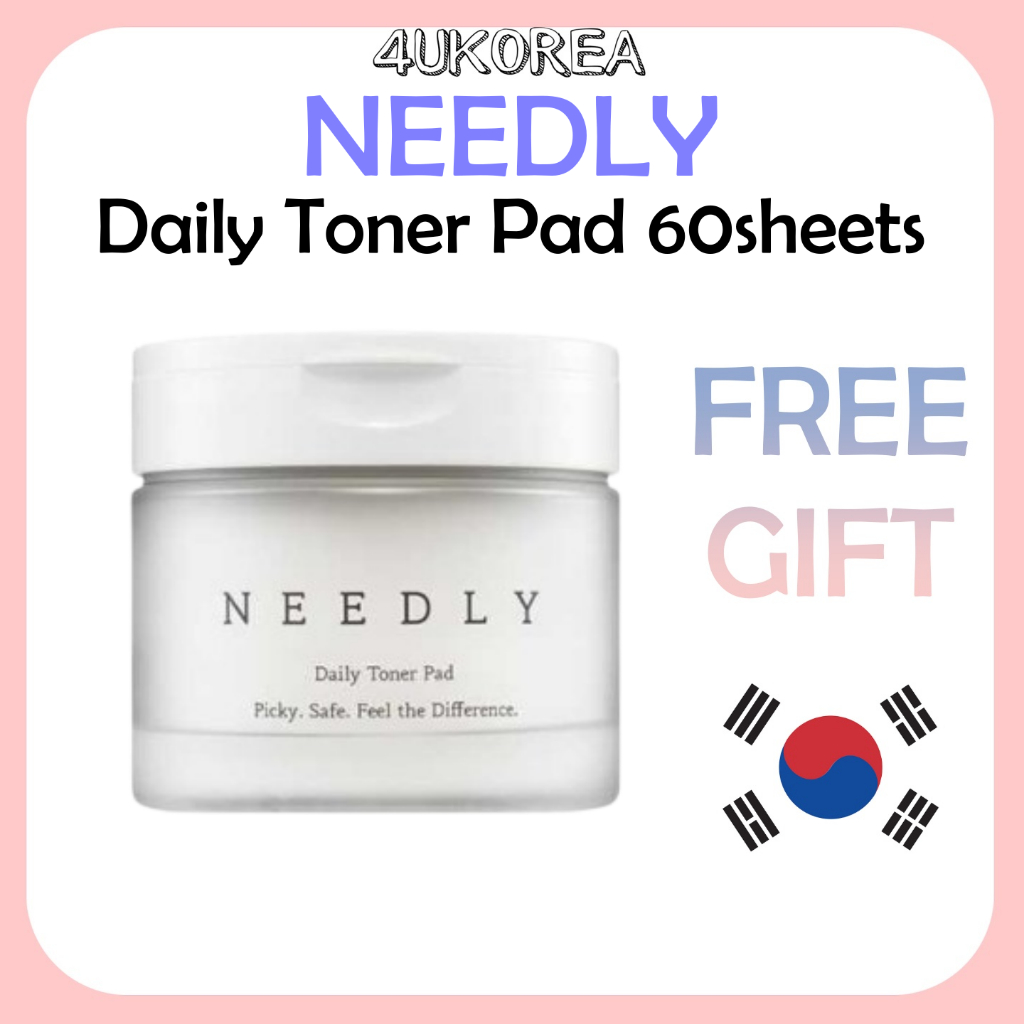 NEEDLY Daily Toner Pad แผ่นโทนเนอร์รายวัน 60 แผ่น / ผลัดเซลล์ผิว + ไฮเ ...