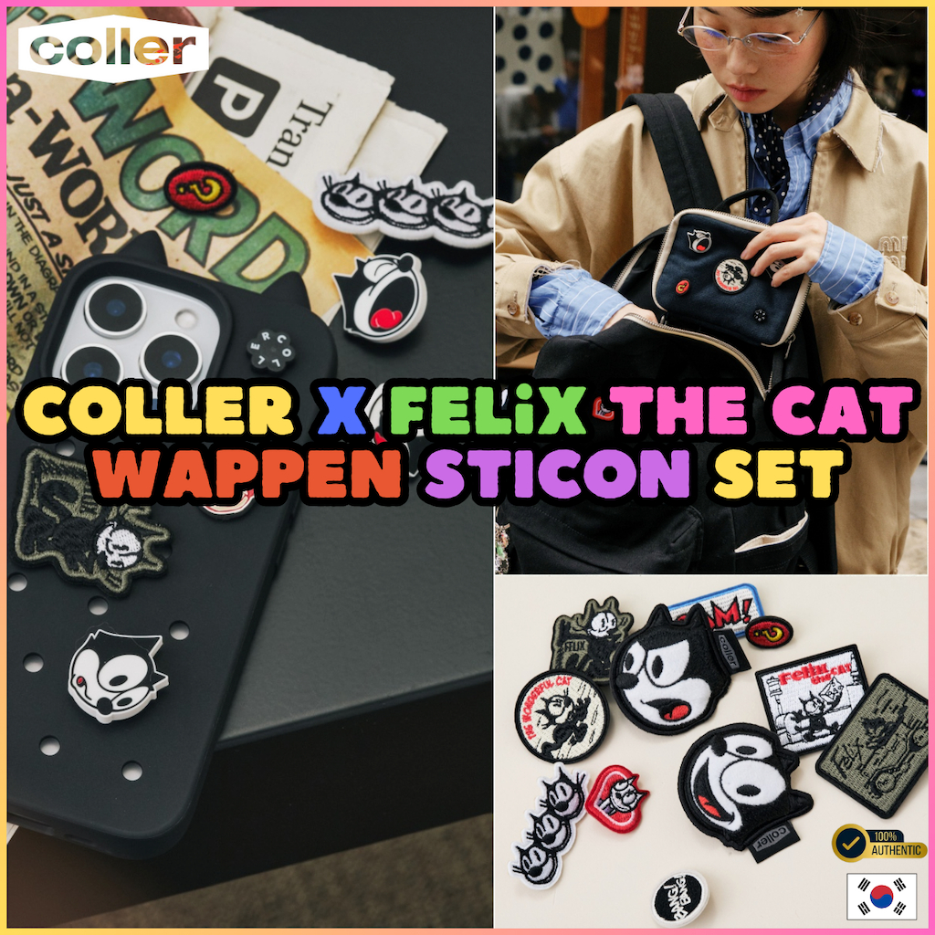[LINE Friends] COLLER X FELiX THE CAT WAPPEN STICON SET | Shopee Thailand