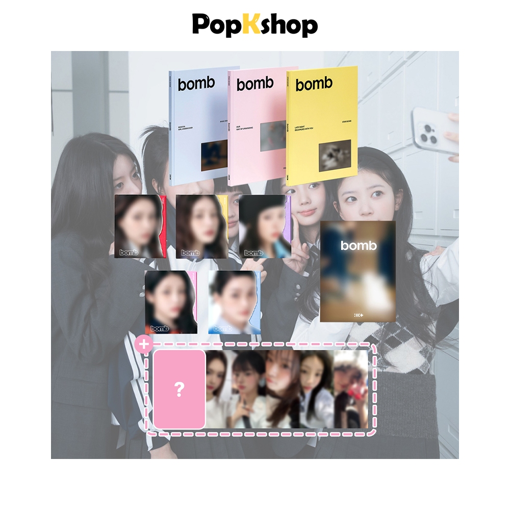 [ของแถม] ILLIT 3rd Mini Album [ bomb ] STANDARD Ver / GLLIT Ver / Weverse Albums Ver | Shopee ...