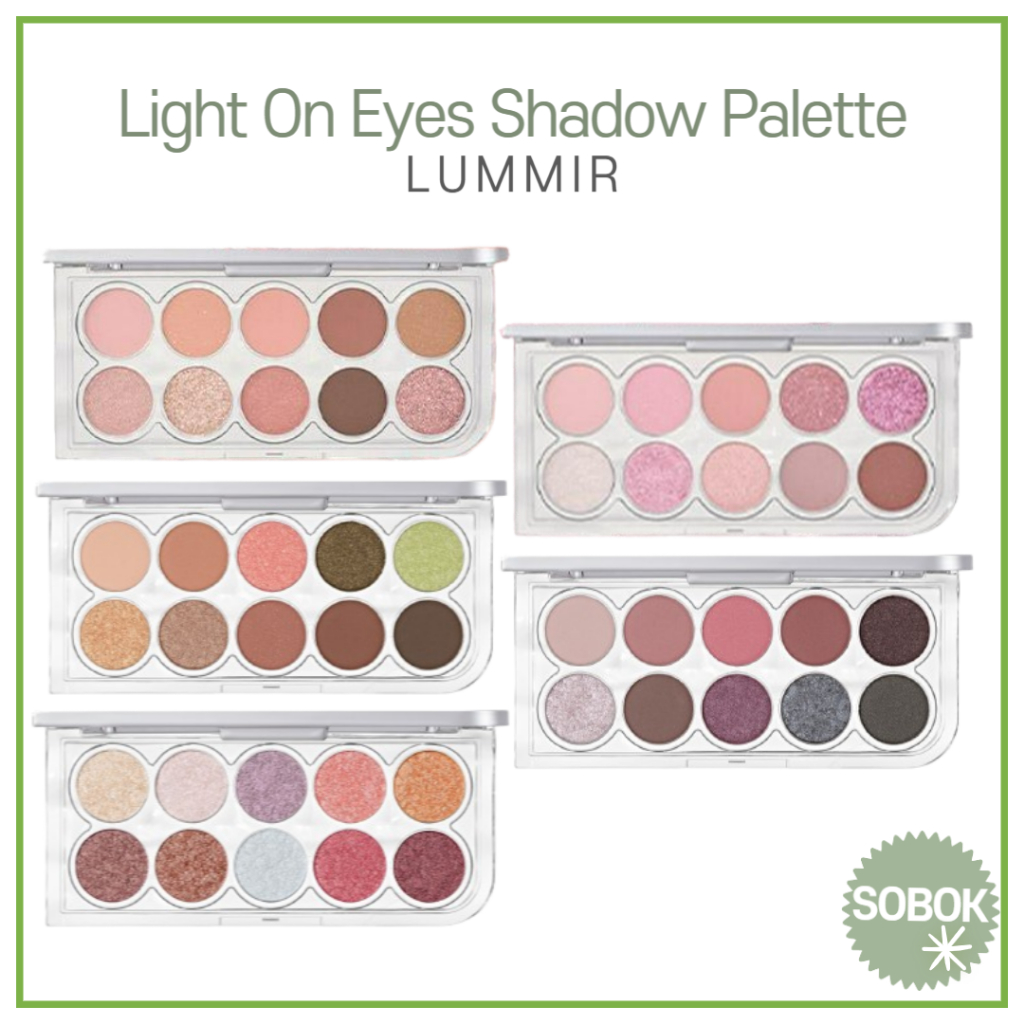 [LUMMIR] Light On Eyes Shadow Palette 5color | Shopee Thailand