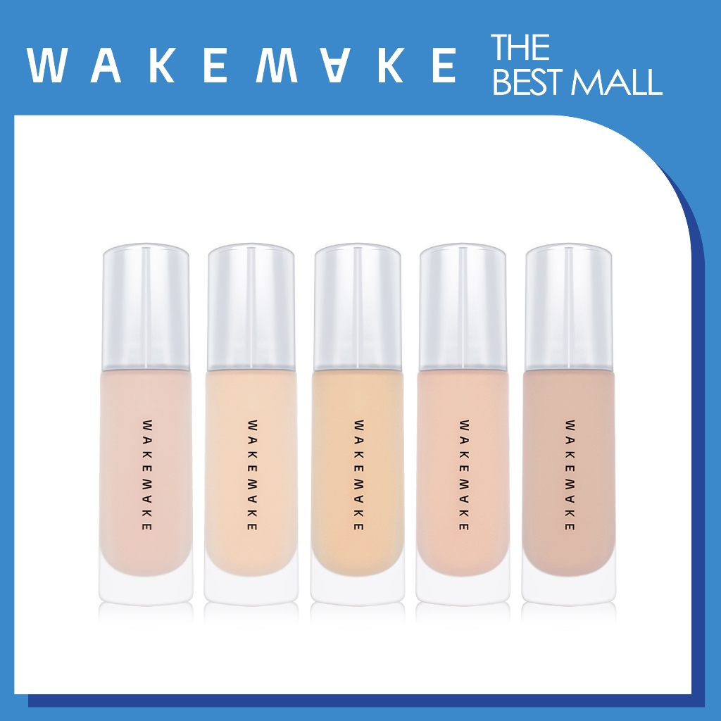 [WAKEMAKE] Water Velvet Cover Foundation รองพื้น เครื่องสำอาง เกาหลี ...