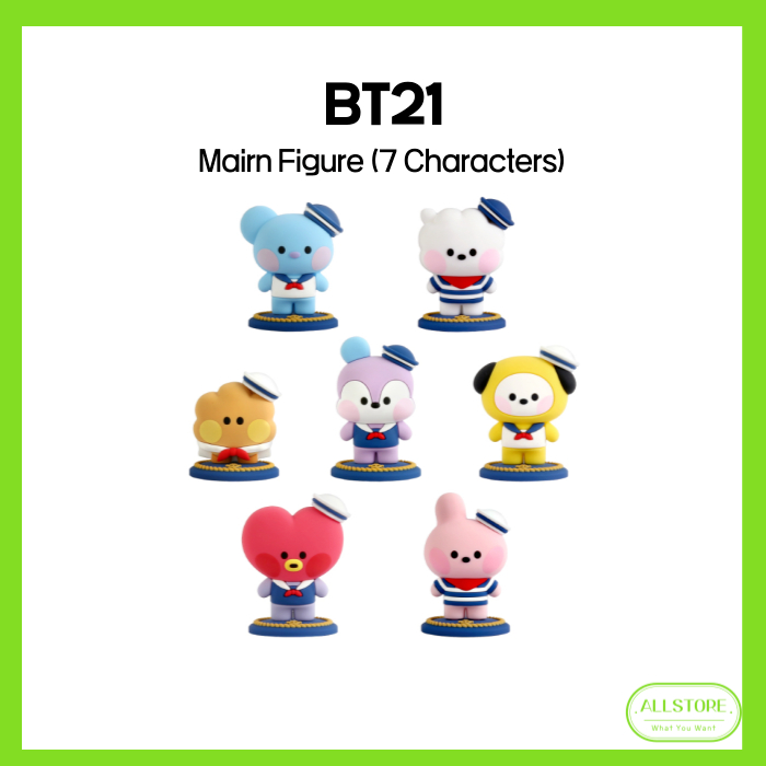 [BT21] Mini Figure Marine (7 ตัวละคร) -จัดส่งจากเกาหลี | Shopee Thailand