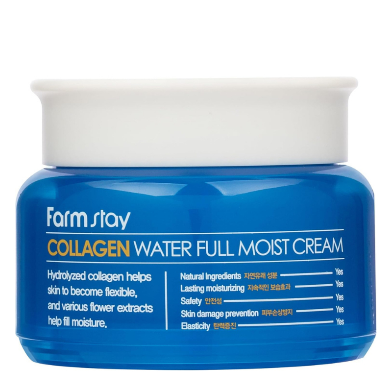 Farm Stay Collagen Water Full Moist Cream 3.52 oz / 100g | Shopee Thailand