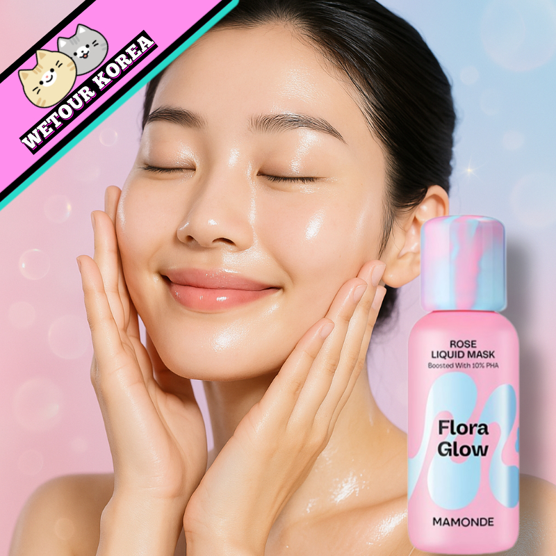 🇰🇷 [MAMONDE] มาสก์น้ำกุหลาบ Flora Glow | วีแกน | 10% PHA & Rose Peptide | 80ml/30ml | Shopee ...