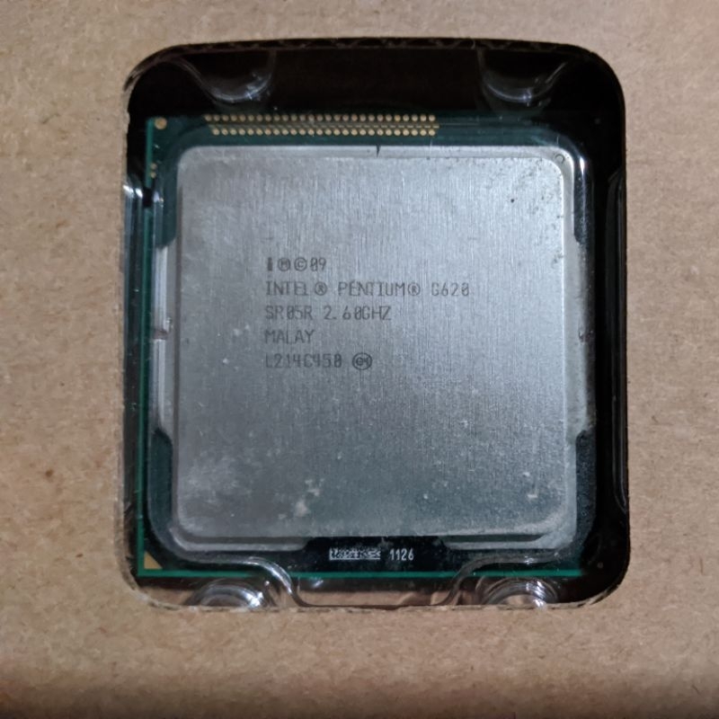 ซีพียู Intel Pentium G620 LGA1155 (เครื่องทําความเย็น w/กล่อง) - ใช้แล้ว | Shopee Thailand