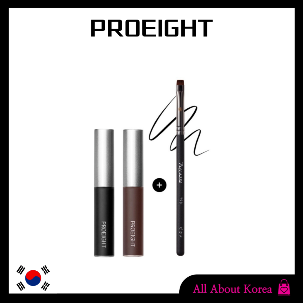 [PROEIGHT]Liquid Define Liner + Piccasso789 Flat Eyeliner Brush Set ...