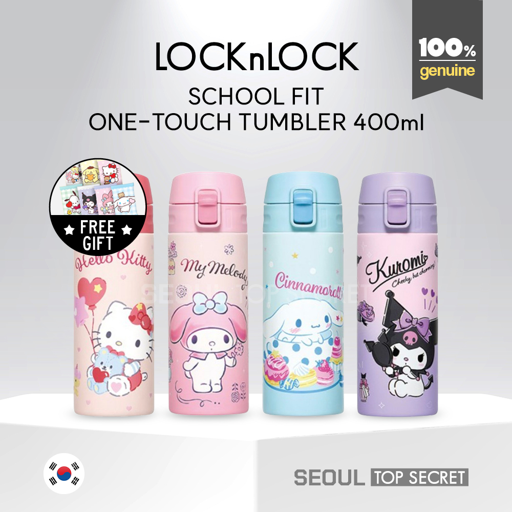 [LocknLock X Sanrio] แก้วน้ําตัวละครขวดน้ํา 400ml / Hello Kitty ...