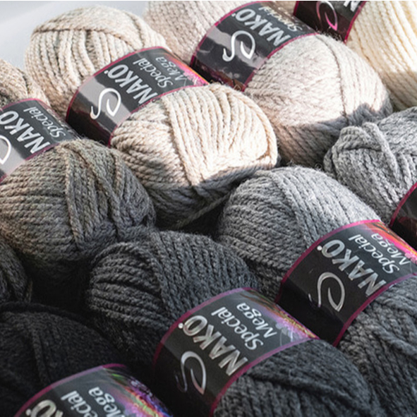 [Nako Special MEGA] 100g_5mm ความหนา Wool Blended (Wool30%+Premium ...