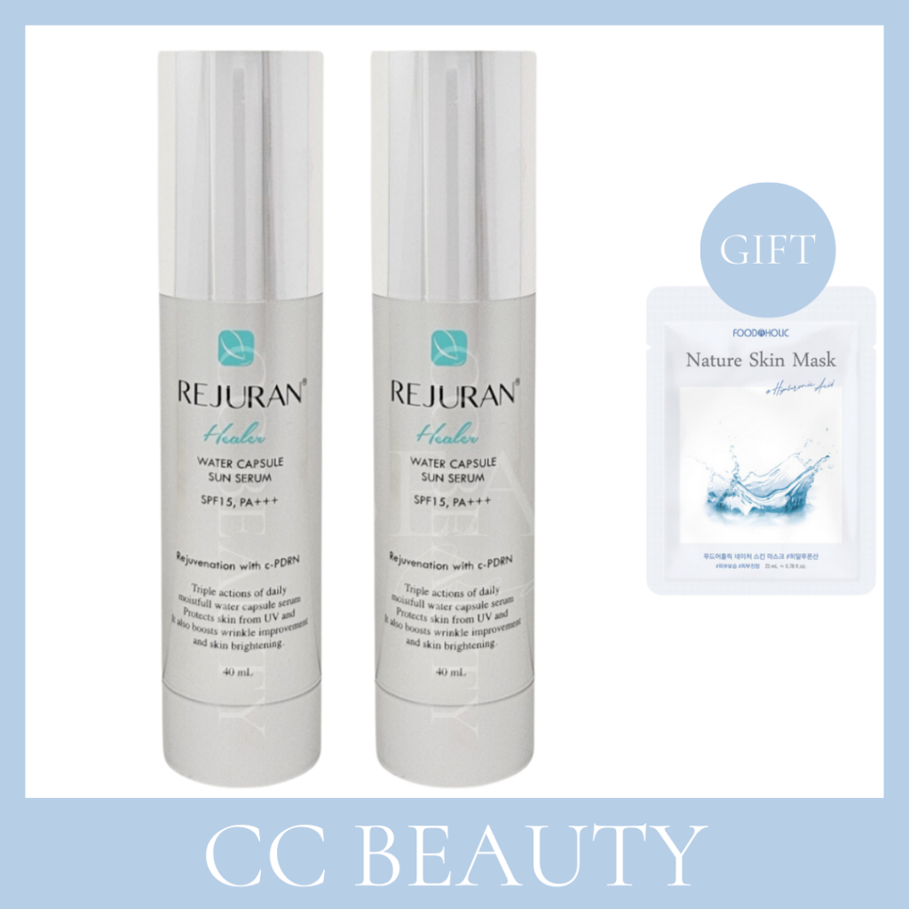 Rejuran Healer Water Capsule Sun Serum 40m (1+1)/ครีมกันแดดให้ความชุ่ม ...