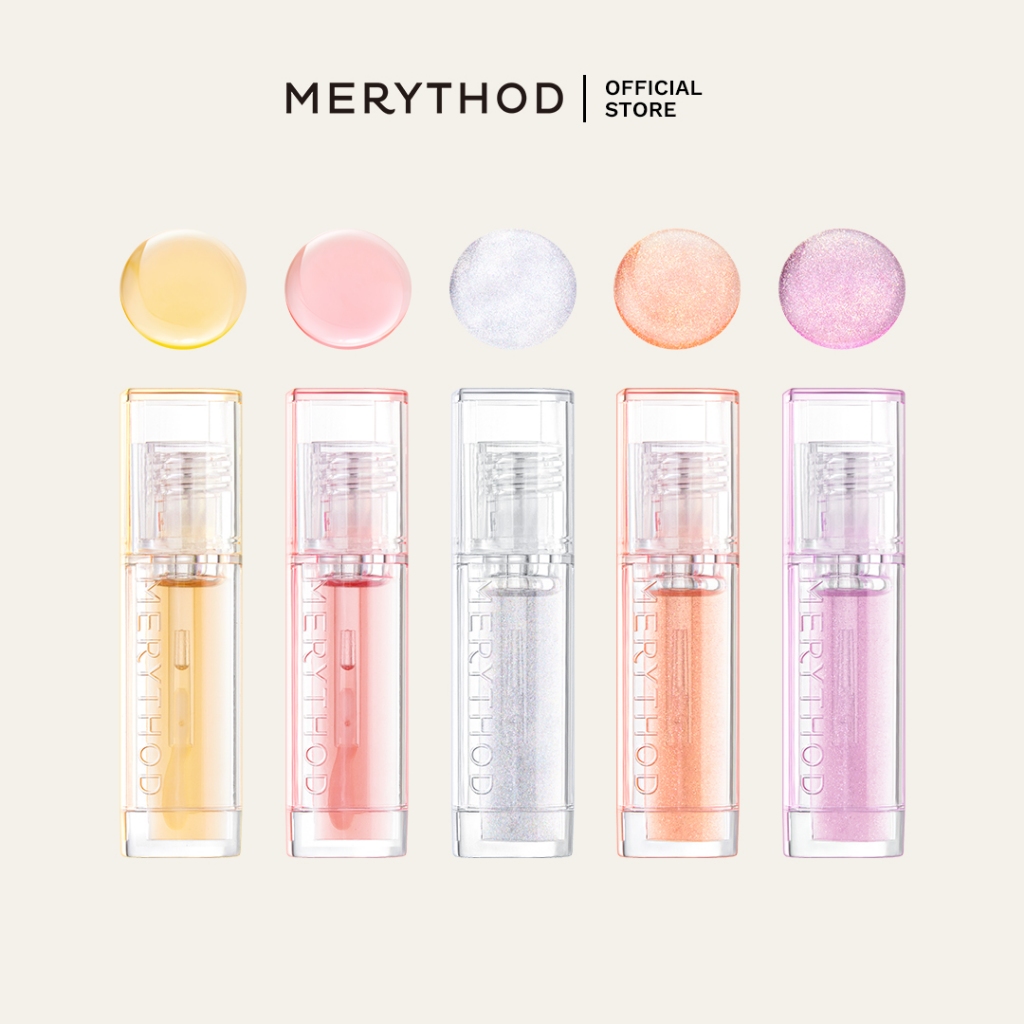 Merythod Bling Chu Lip Oil 3.5ml Moisturizing Repair Lip Care 5 สี ...