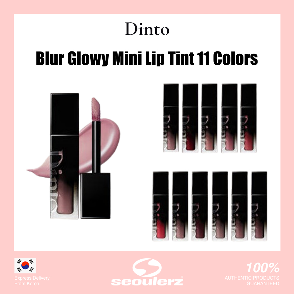 [Dinto] Blur Glowy Mini Lip Tint 11 Colors | Shopee Thailand