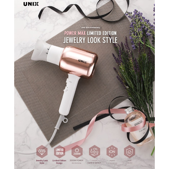 Korea UNIX 40TH Anniversary LIMITED EDITION ไดร์เป่าผม | Shopee Thailand