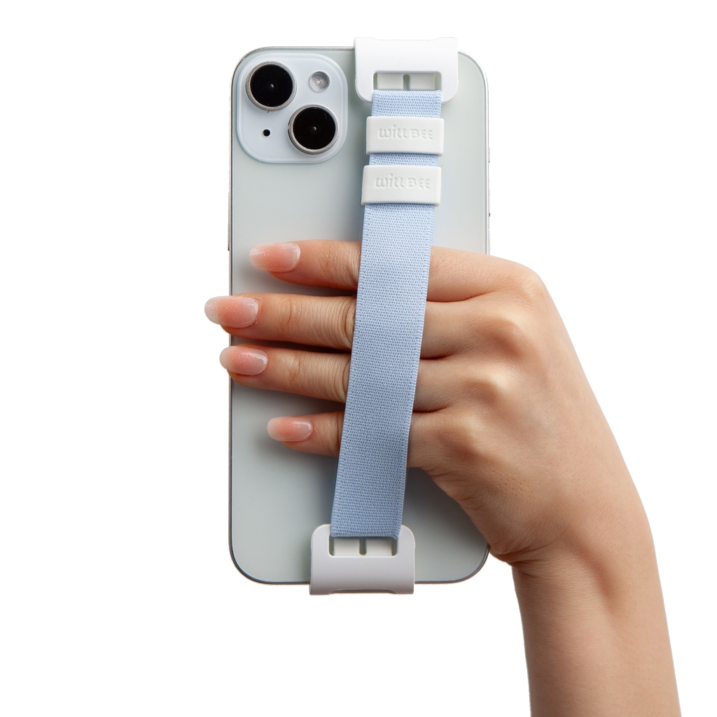 WiLLBee CLIPON Point Mini (สําหรับอุปกรณ์ 14-16 ซม.) ที่วางอุปกรณ์เสริม 2 ชิ้น / สายคล้องมือ ...