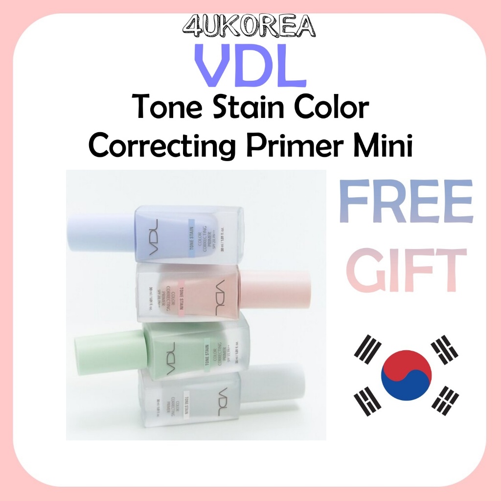 VDL Tone Stain Color Correcting Primer Mini ไพรเมอร์แก้ไข 13ml 30ml/K ...