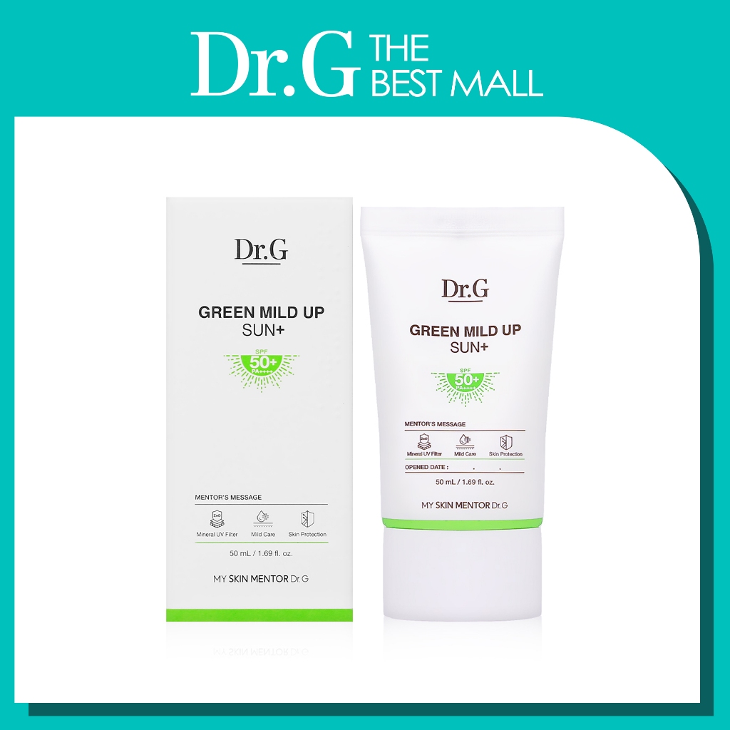 Dr.G Green Mild Up Sun+ SPF 50/PA+++ 50ml กันแดดเนื้อบางเบา ปกป้องผิว ...