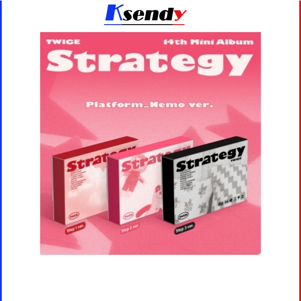 Twice STRATEGY 14th Mini Album Platform_Nem Ver. | Shopee Thailand