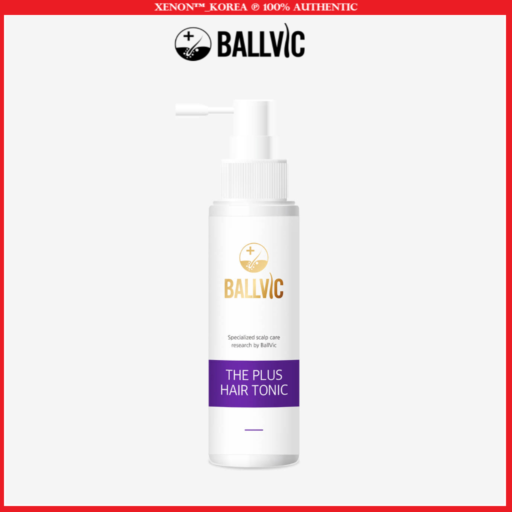 [BALLVIC] "NEW" The Plus Hair Tonic 100ml | Shopee Thailand