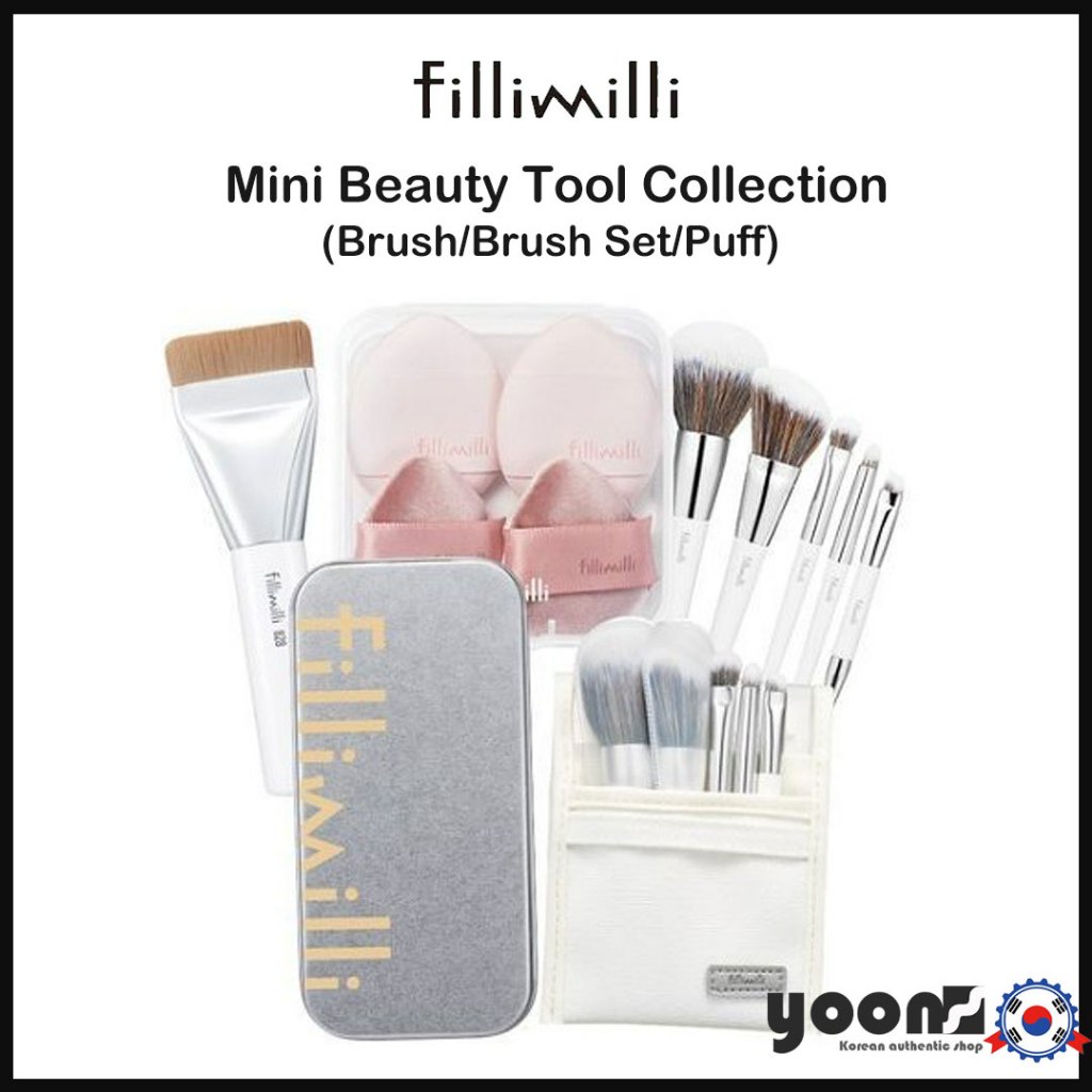 [Fillimilli] Mini Beauty Tool Collection (ชุดแปรง/พัฟ)_จากเกาหลี ...