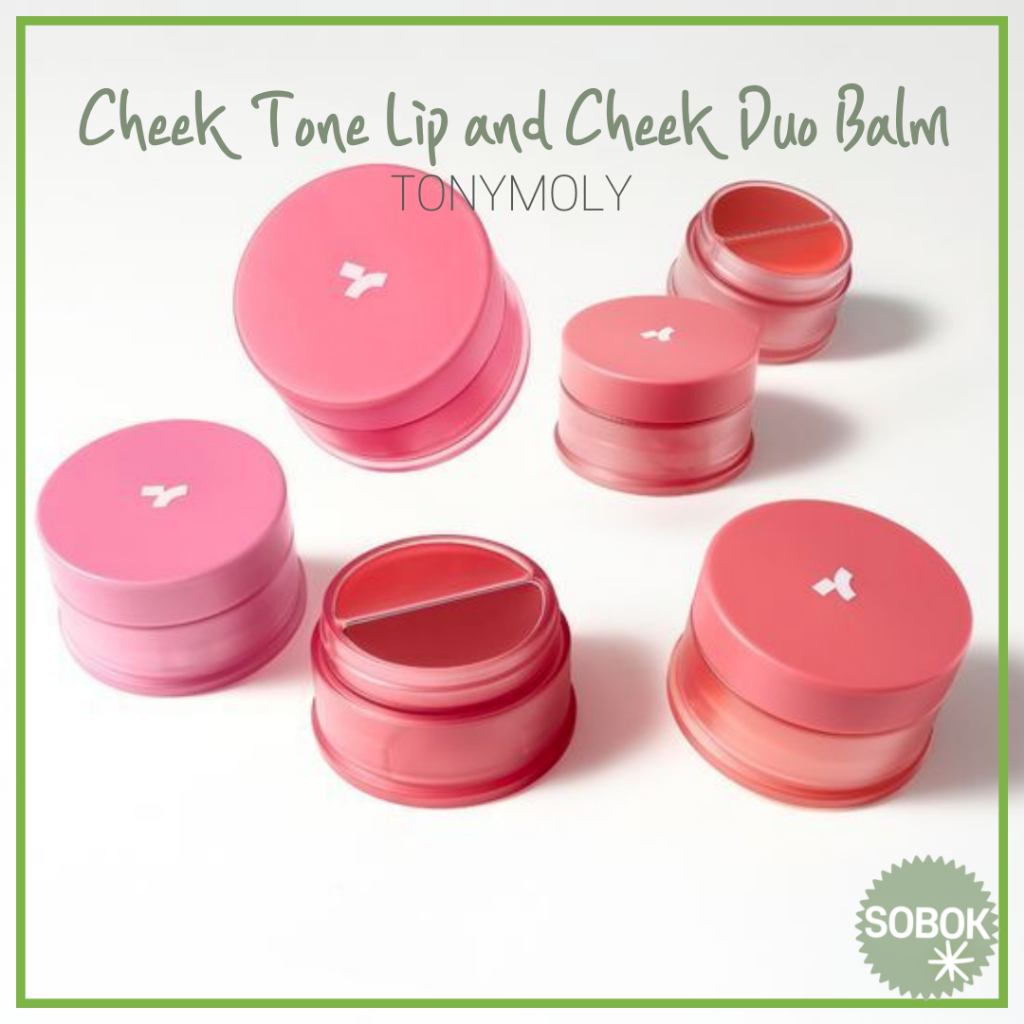 [TONYMOLY] Cheek Tone Lip and Cheek Duo balm 9color / มัลติบาล์มทินท์ ...