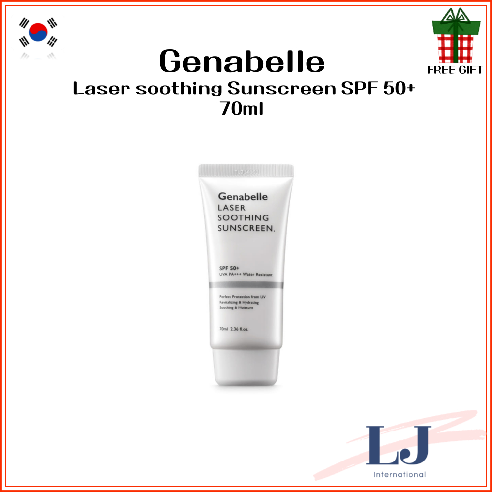 Genabelle Laser soothing Sunscreen SPF 50+ 70ml | Shopee Thailand