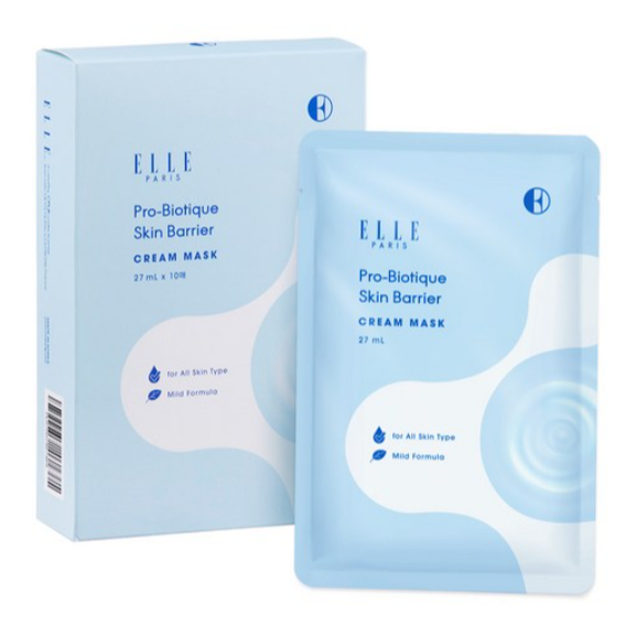 มาส์กโกลว์เกาหลี – ELLE PARIS Probiotics Ceramide Sheet Mask 10 แผ่น ...