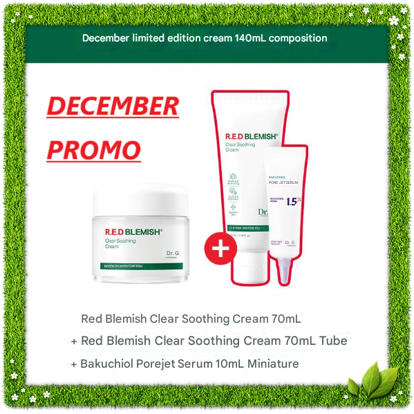 Dr.gred Blemish Clear Soothing Cream 70ml 1+1 PROMO + SERUM10ml ...