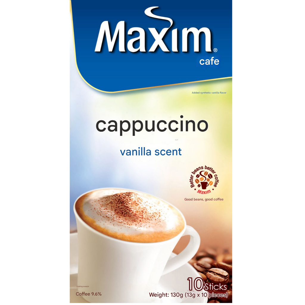 Maxim Cafe Coffee Sticks - 10T Variety Pack | Shopee Thailand