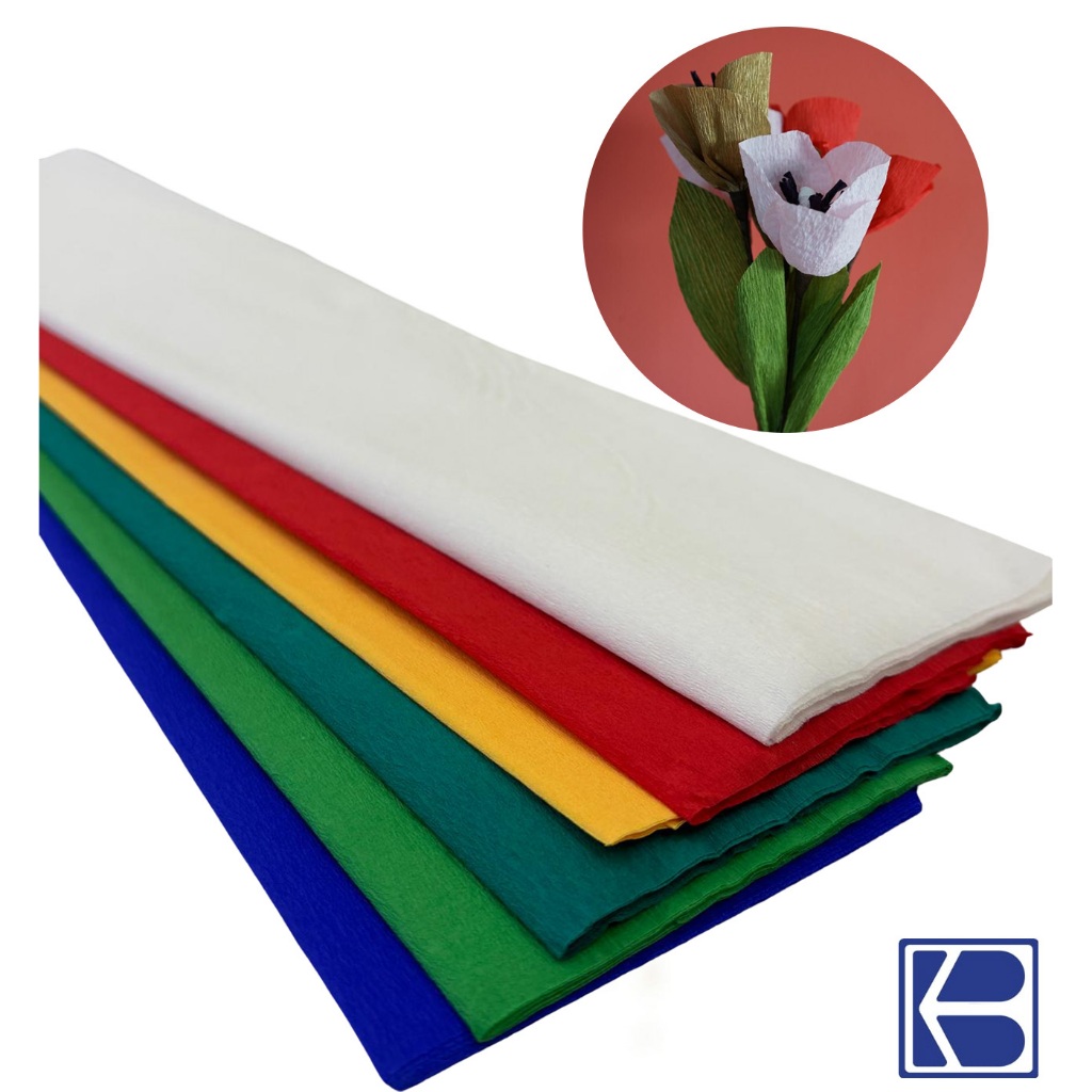 [Crepepaper] Premium Crepe Paper Pad (50cm x 150cm) – เหมาะสําหรับงาน ...