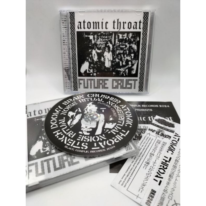 ซีดี ATOMIC THROAT "Future Crust" | Shopee Thailand