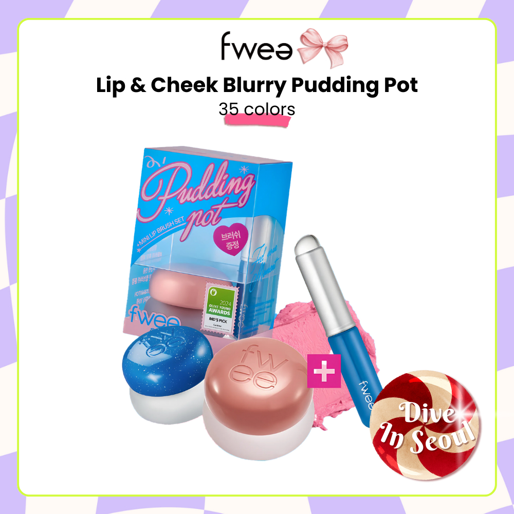 [FWEE] Lip & Cheek Blurry Pudding Pot – 30 สี / 5g | Shopee Thailand