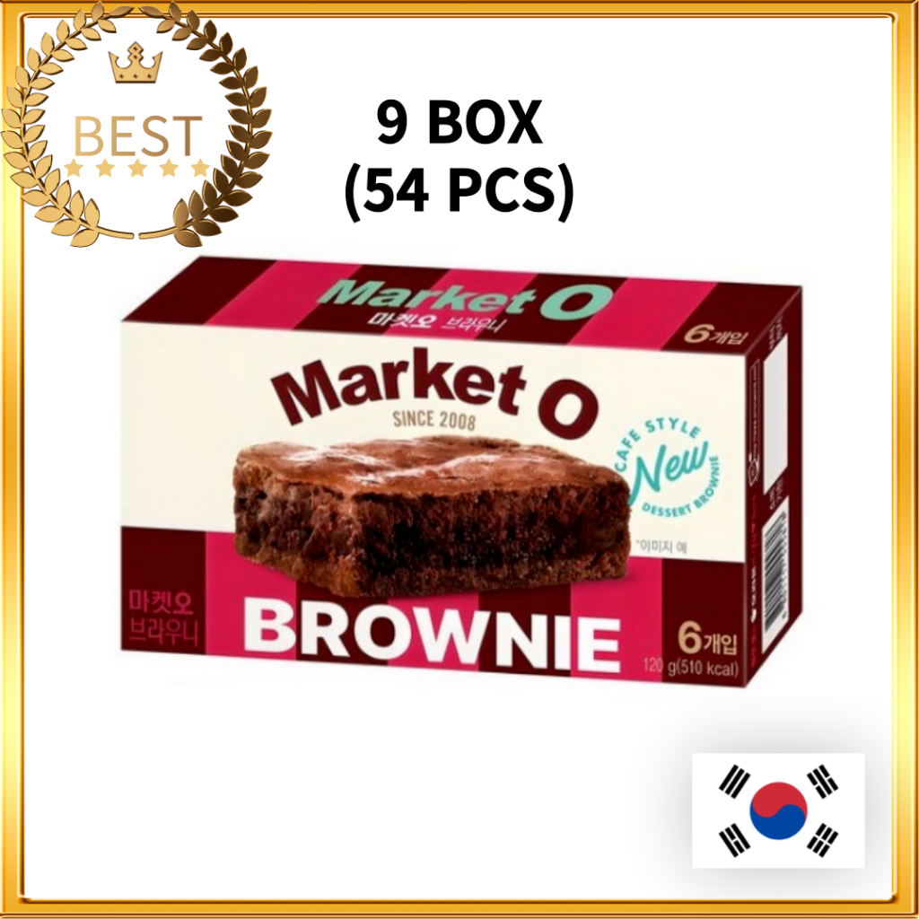 [Market O] Real Brownie Original 120g (20g x 6pcs) | Shopee Thailand