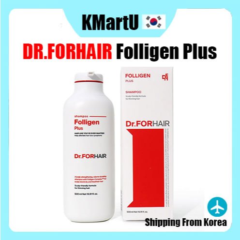 Dr.forhair Folligen Plus Shampoo 500ml ผลทําความสะอาดอันทรงพลังมากขึ้น ...