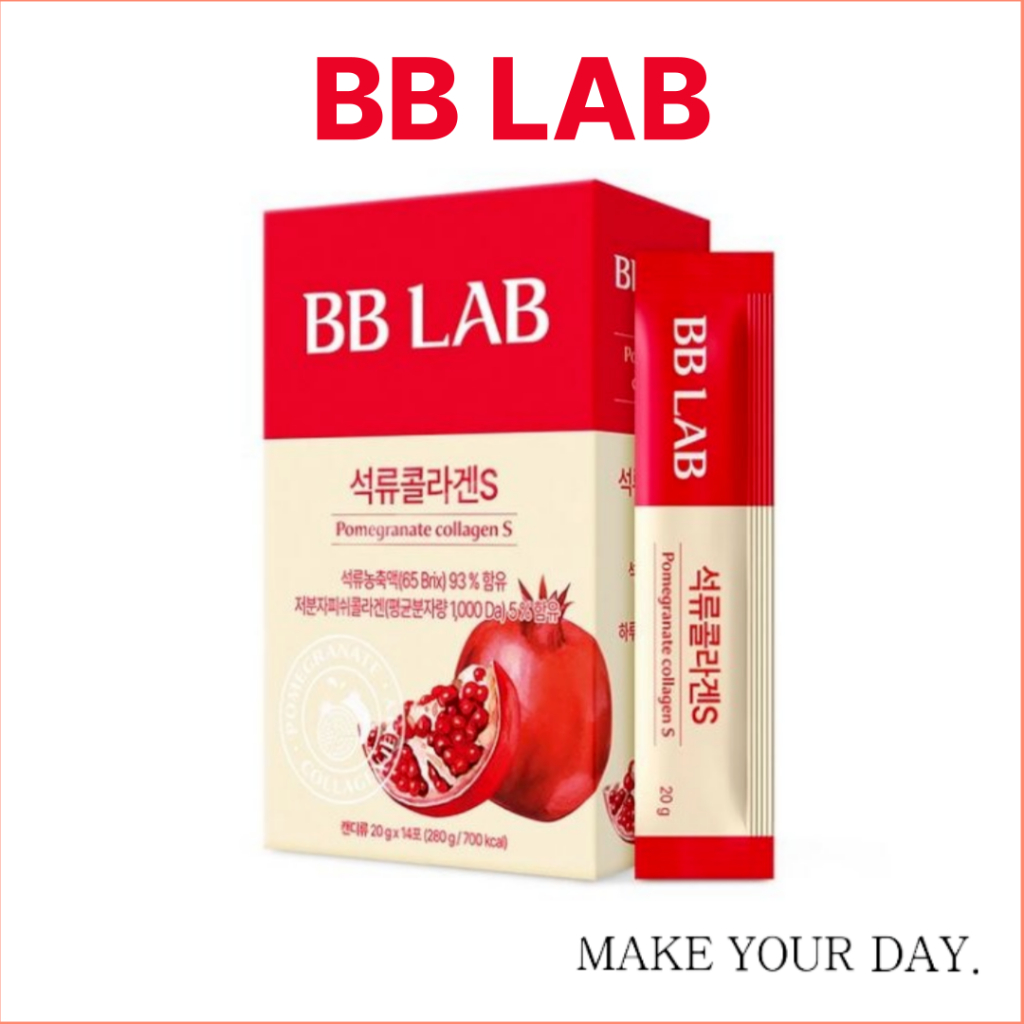 [BB Lab] ทับทิมคอลลาเจนเจลลี่ Pomegranate Collagen S Jelly 20 gx 14P เจลลี่คอลลาเจนเกาหลี ...