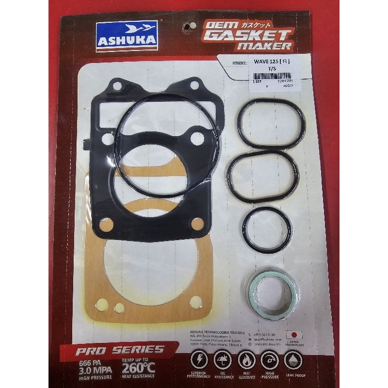 Ashuka WAVE 125 ( FI )TOP SET STD | Shopee Thailand