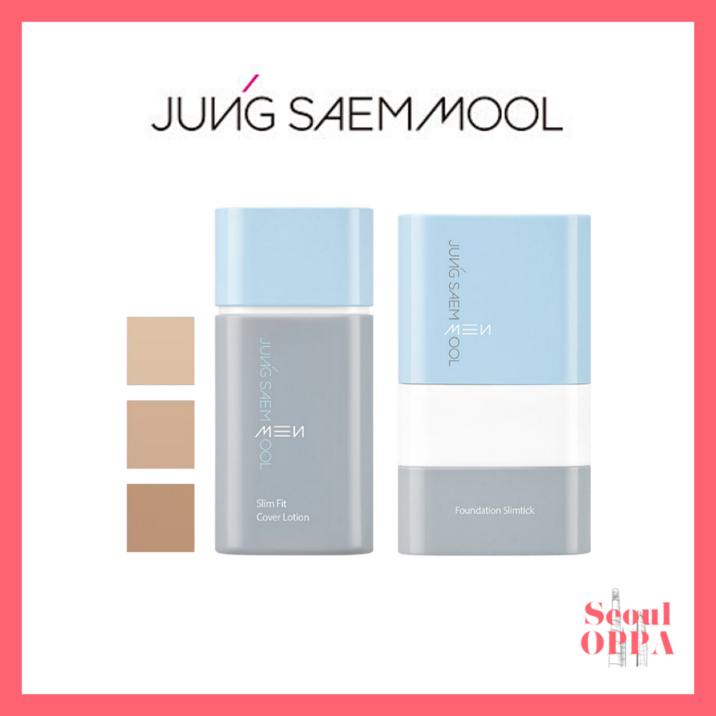 [Jung Saem Mool] ผู้ชาย MEN Slim Fit Cover Lotion, Foundation Slimtick ...