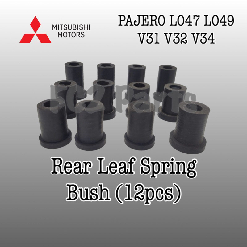 Oem 1 ชุด 12 ชิ้น Mitsubishi Pajero L047 L049 V31 V32 V34 ด้านหลัง Leaf ...