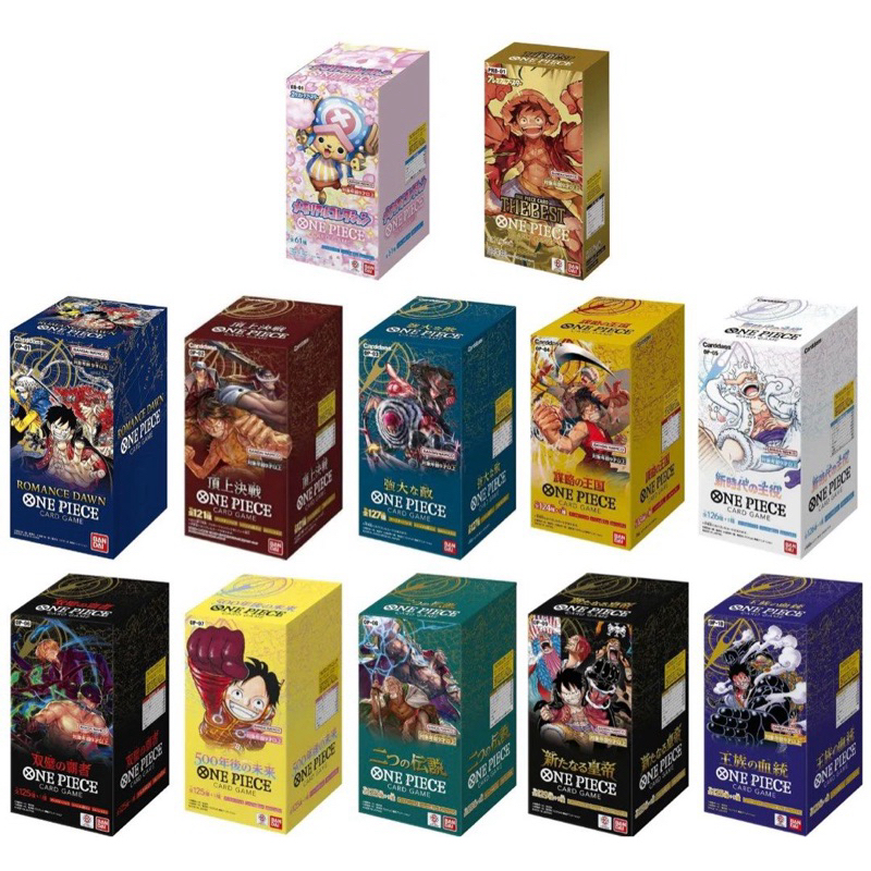 One Piece Card Game Booster Box [OP-01 ถึง PRB-01] | Shopee Thailand
