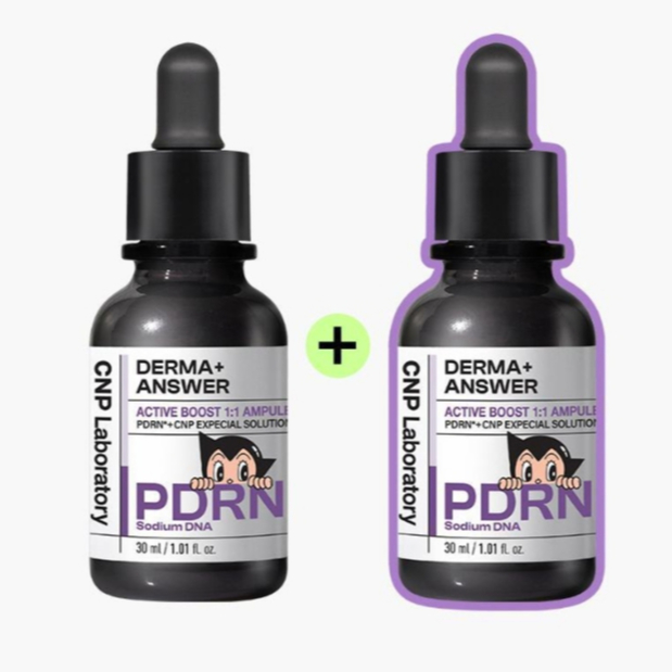[CNPx Mighty Atom] Derma+ คําตอบ Active Boost PDRN Ampule 30ml+30ml | Shopee Thailand