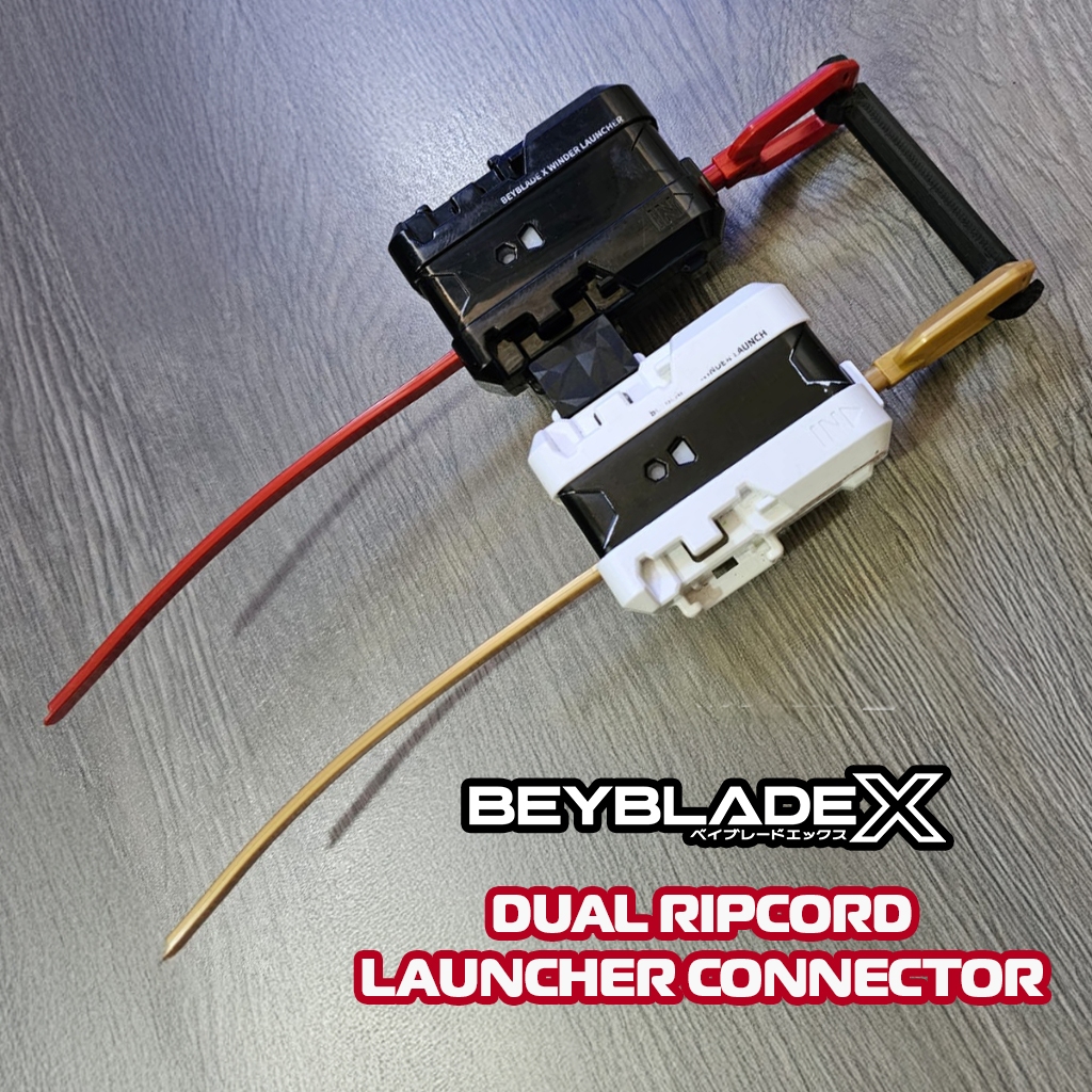 Beyblade X Dual Launcher & String / Ripcord Connector + องศาวารี ...