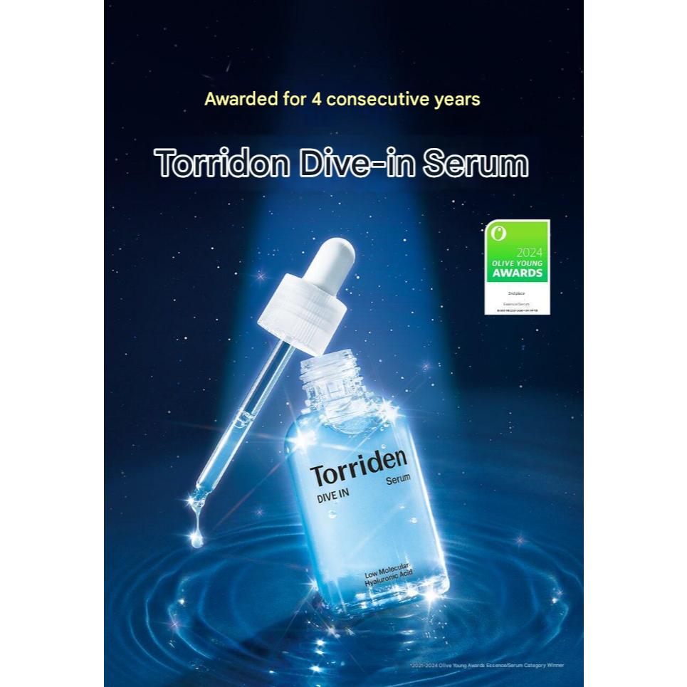 [แถว 4 ปี] Toriden Dive-in Serum 50ml Triple Awards Limited Edition ...