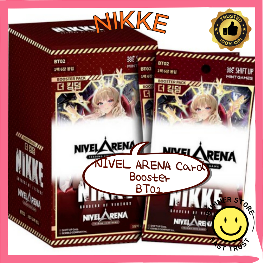 [NIVEL ARENA] Korea BT02 NIKKE Goddess Of Victory NIVEL ARENA Card The Kingdom Booster กล่อง ...