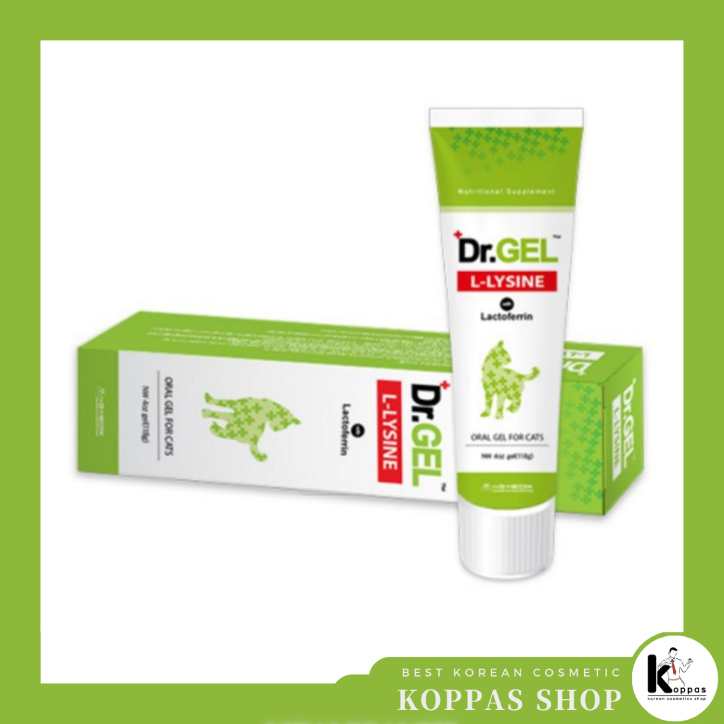 [Dr.Gel] L-lysine Gel สําหรับแมว (118g) | Shopee Thailand