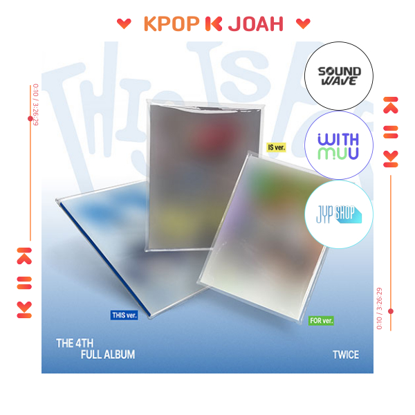 [POB] TWICE [THIS IS FOR] 4th Full Album (11th Jul.2025) | Shopee Thailand