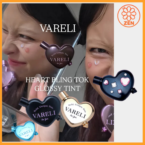 VARELI HEART BLING TOK GLOSSY TINT – 5 สี (LIP TINT & GRIPTOK COMBO ...