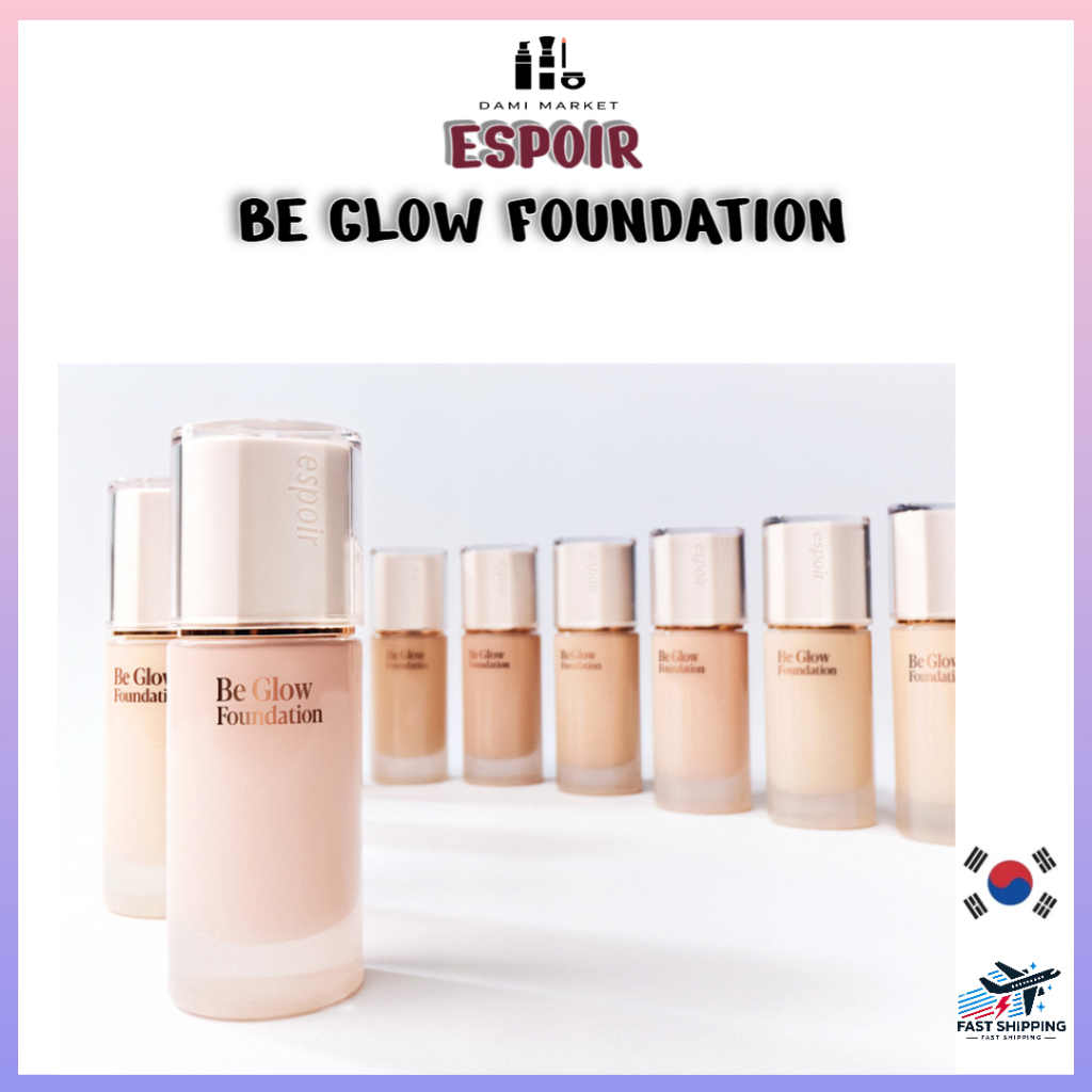 [รองพื้นวีแกนเกาหลี] Espoir Be Glow Foundation | Shopee Thailand